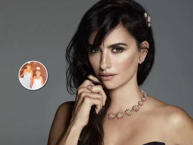 Penelope Cruz ukázal dětskou fotografii se sestrou 105525_1