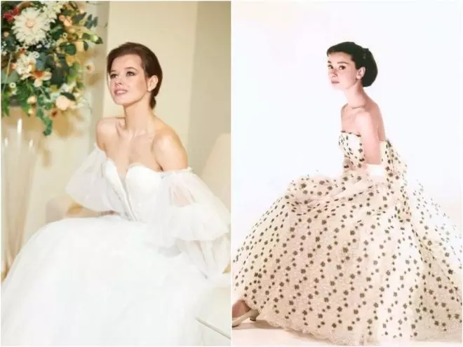 Maria Gorban for første gang viste en brudekjole i stil med Audrey Hepburn 1065775_5