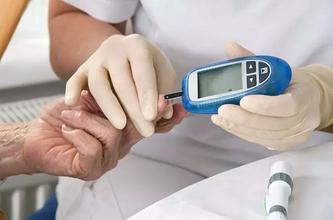 Hyperglycemia: karuwa a cikin glucose jini, yana haifar da ganewar asali, cututtukan fata 10995147_2