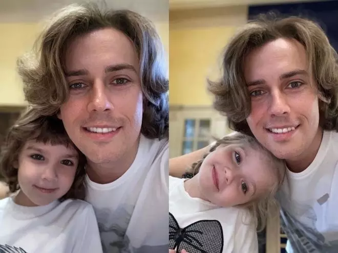 Si Maxim Galkin ug ang iyang anak nga lalaki naghimo sa parehas nga estilo sa estilo sa fashion 1107941_1