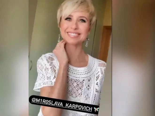 Miroslava Karpovich slučajno je pokazao angažman prsten 1152501_2