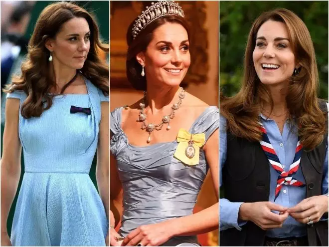 Si Kate Middleton nagbutang sa usa ka blusa nga nagsul-ob sa wala pa ang kasal 1167821_1