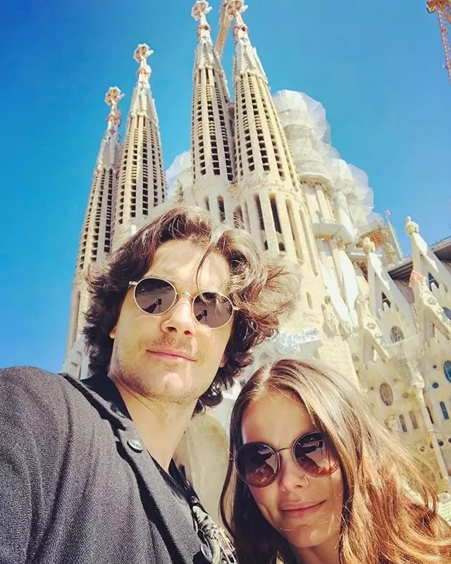 Maxim Matveyev och Lisa Boyarskaya i Barcelona