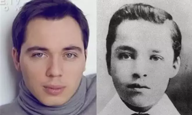 Sin Oleg Gazmanov u usporedbi s jednim od velikih filmskih glumaca - fotografija 1236120_2