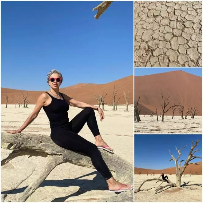 Alena Sviridova gibt Urlaub in Namibia aus - Foto 1240648_5