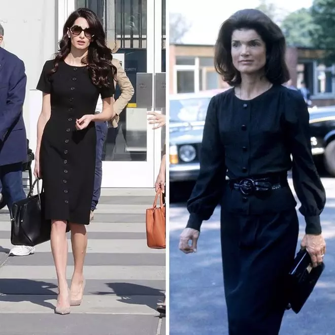 Amal Clooney ayaa ku celisay muuqaalka halyeeyada ee Jackie Kennedy 145734_2