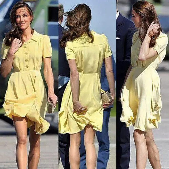 Ο άνεμος εκθέτει τα λεπτά πόδια του Kate Middleton, και είναι πολύ όμορφο 161796_6