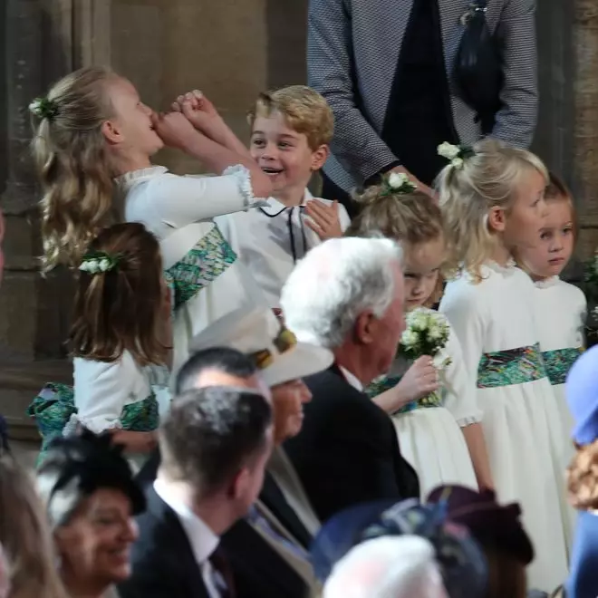 Princess Charlotte y no solo: cómo los niños se comportan en las bodas reales 176429_14