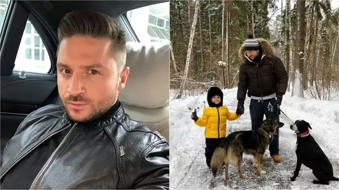 Sergey Lazarevは彼の息子を彼の音楽賞のコレクションを示しました 228874_2