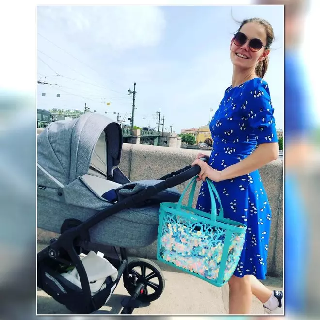 Elizabeth Boyarskaya ha mostrato una nuova foto con un figlio di 5 mesi da una passeggiata 231038_3