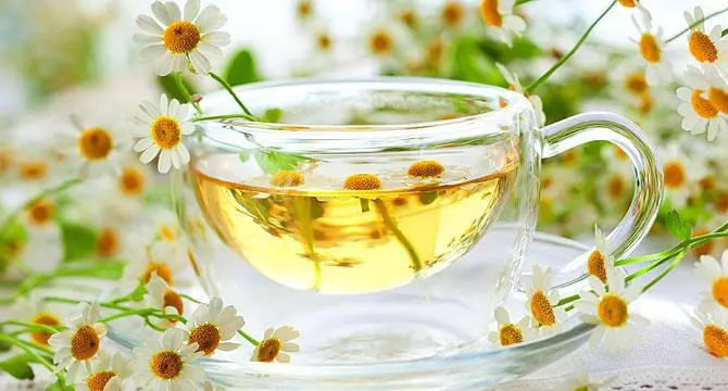 ຊາ chamomile ສໍາລັບເດັກອ່ອນ