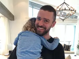 Justin Timberlake spoke about his son