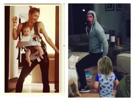 Ki moun ki pi bon danse: Chris Hemsworth oswa Anna Kournikova?