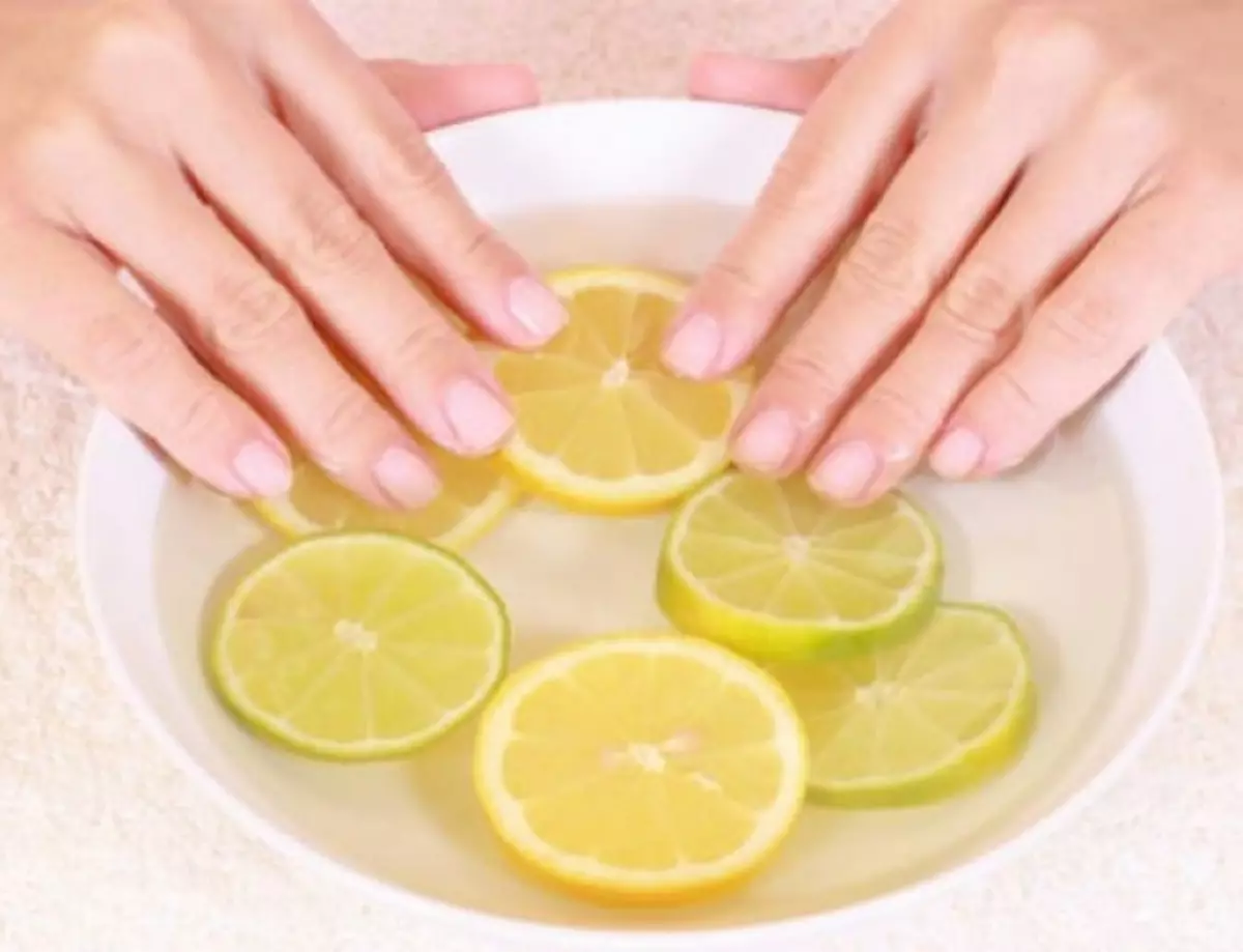 how to quickly whiten nails at home