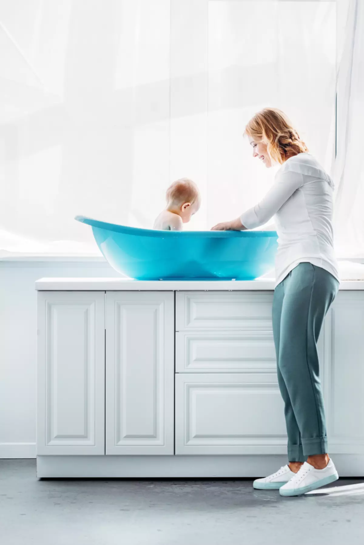 کیا درجہ حرارت پر بچے کو غسل کرنا ممکن ہے