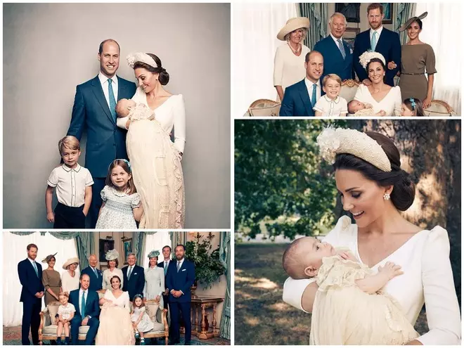 Opisyal na Portraits sa Christening Prince Louis.