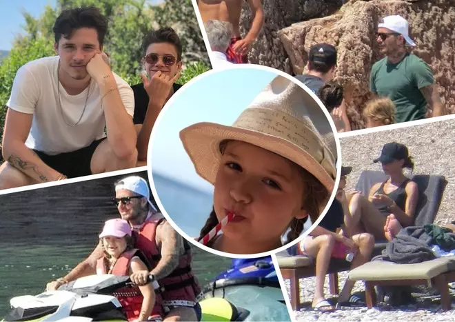 Lahat ng sama-sama: Family Holiday Beckham sa Croatia. 29508_1