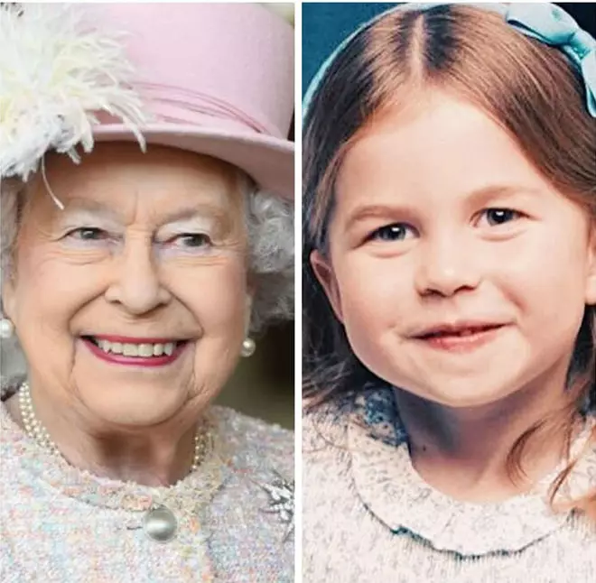 ¿Quién realmente se parece a la princesa Charlotte? 29698_3