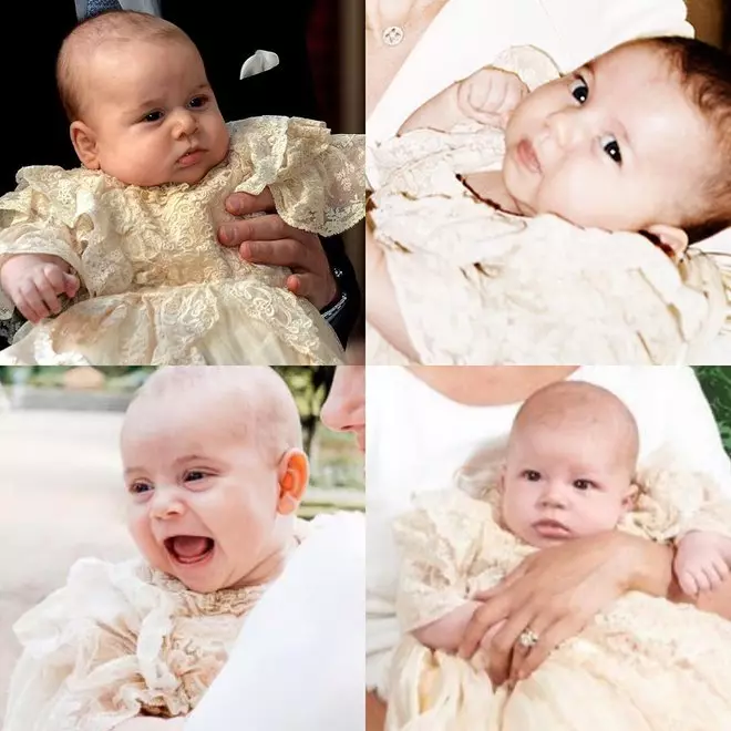 Archie Harrison Katon kaya Pangeran Harry ing foto kanthi christening 311324_10