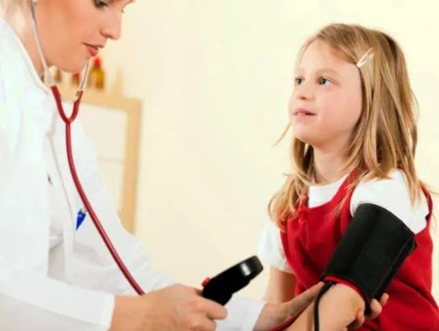 Norma krvnog tlaka u djetetu