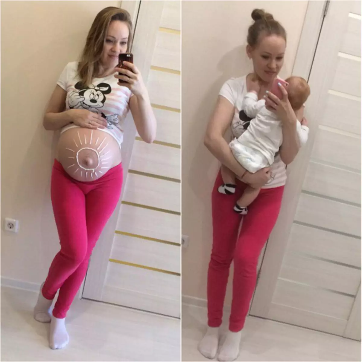 Пеш аз ва пас аз таваллуд: 35 акс Moms 33924_5