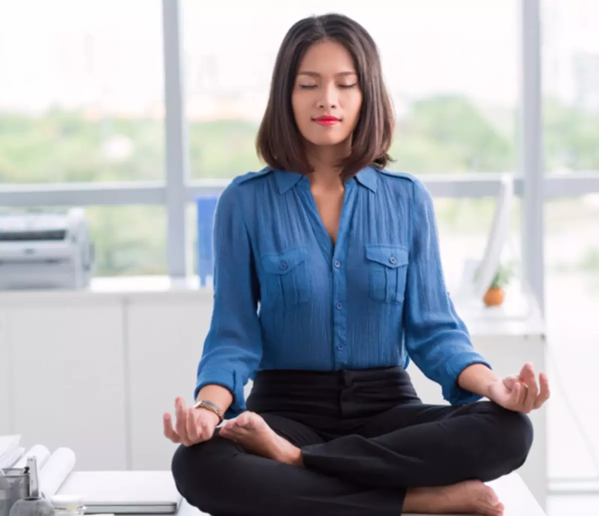 Meditazione durante il lavoro