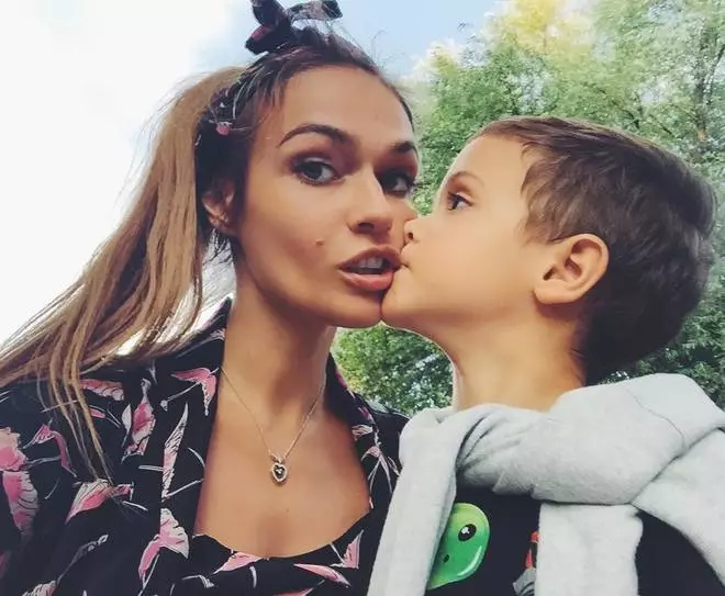 Alena Vodonaeva a arătat fiul unei case fabuloase 34885_1