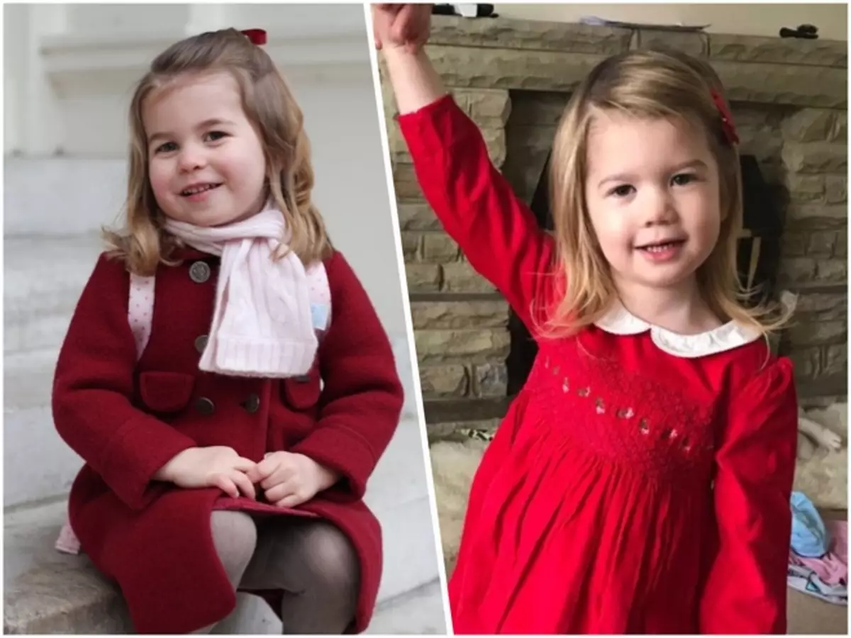 Si Princess Charlotte adunay doble nga edad niini