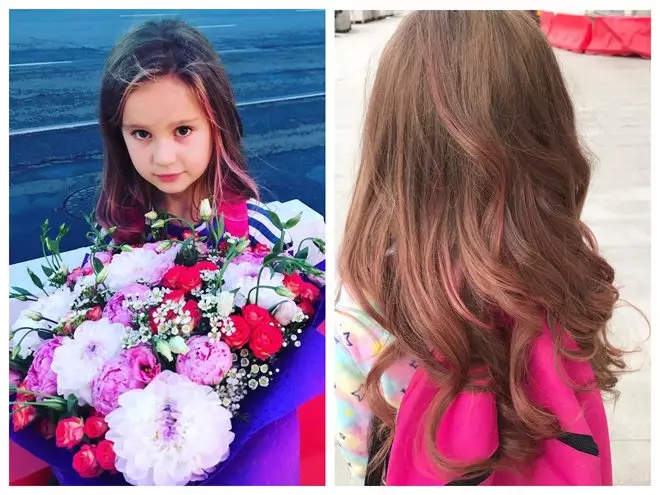 Маленька принцеса: дочка Ірини Слуцької пофарбувала волосся в фантазійний колір 358913_3