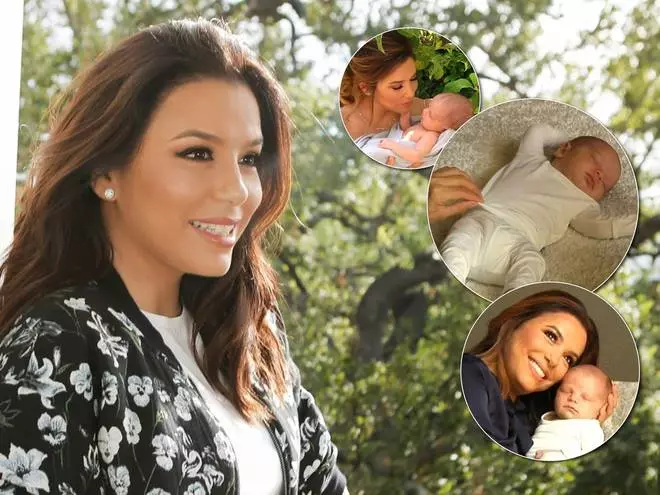 Videó Eve Longoria a fiával