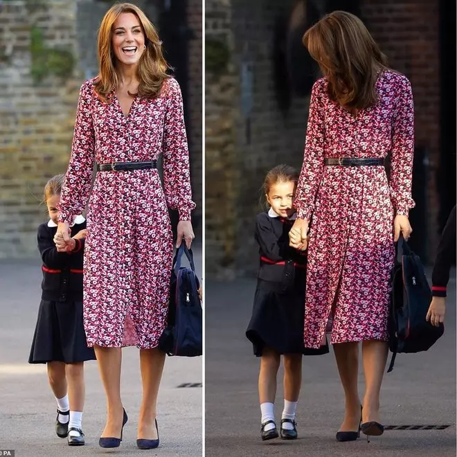 Kate Middleton alibadilisha rangi ya nywele na hairstyle. 367084_4