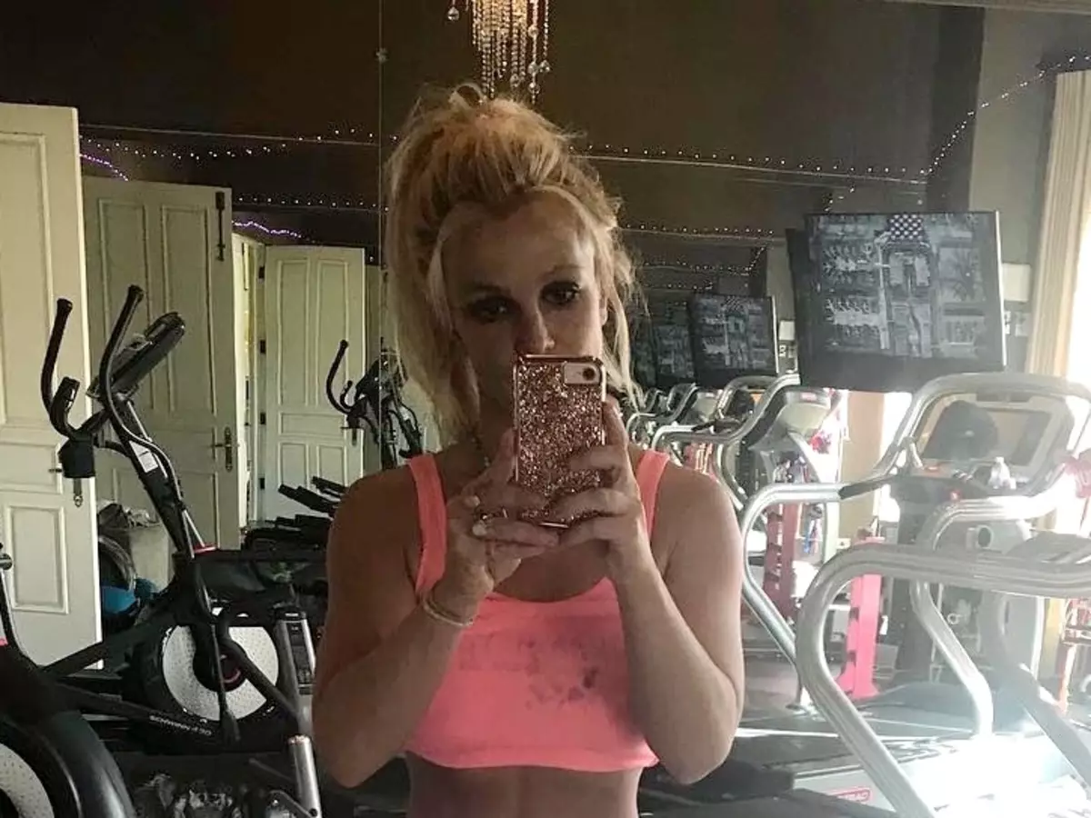 Britney Spears a montré ses entraînements