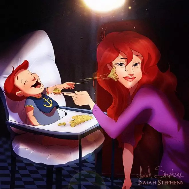 10 Disney Princesses as Mamma 38951_8