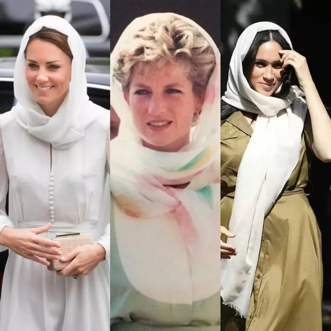 Megan Markle Gjentatte kjente bilder av Princess Diana i turen i Afrika 392707_2