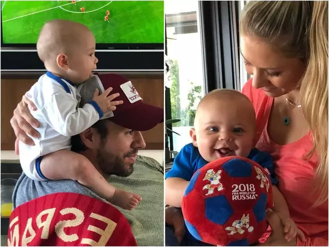 Filho Enrique Iglesias e Anna Kournikova muito semelhante à mamãe 393557_1