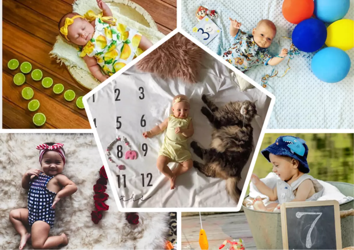 12 идеи: Детската фотографија за дете за секој месец 39686_1