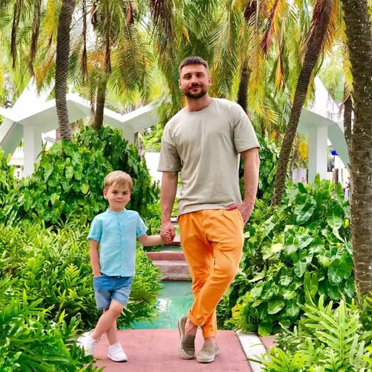 Sergey Lazarev veröffentlichte ein süßes Video mit ihrem Sohn mit einem Urlaub in Zypern 398799_1