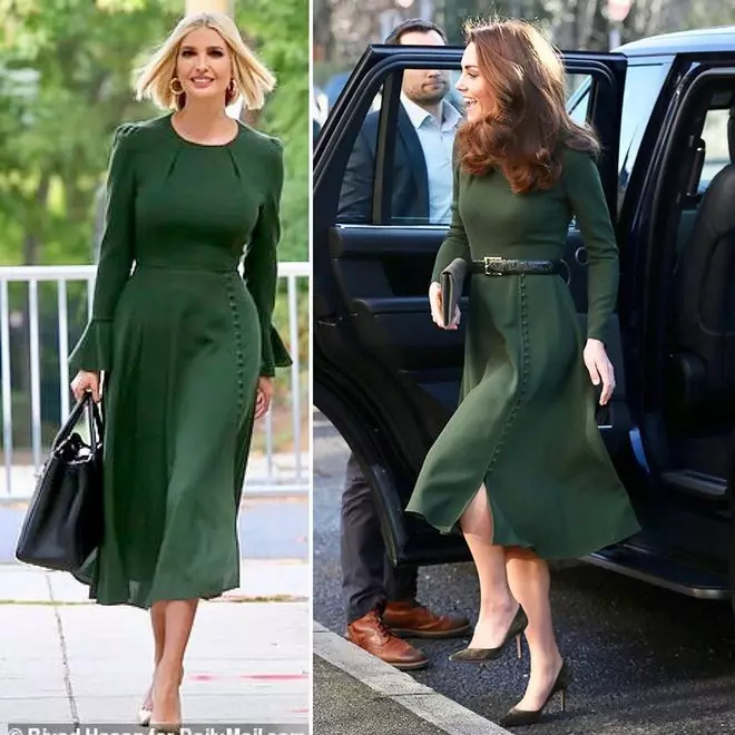 Ivanka Trump je dala obleko, kot je Kate Middleton 399033_2