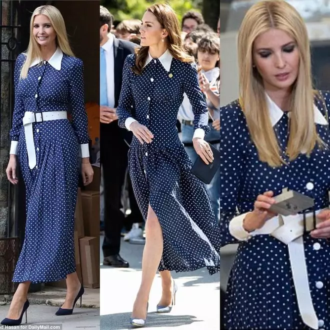 Ivanka Trump je dala obleko, kot je Kate Middleton 399033_3