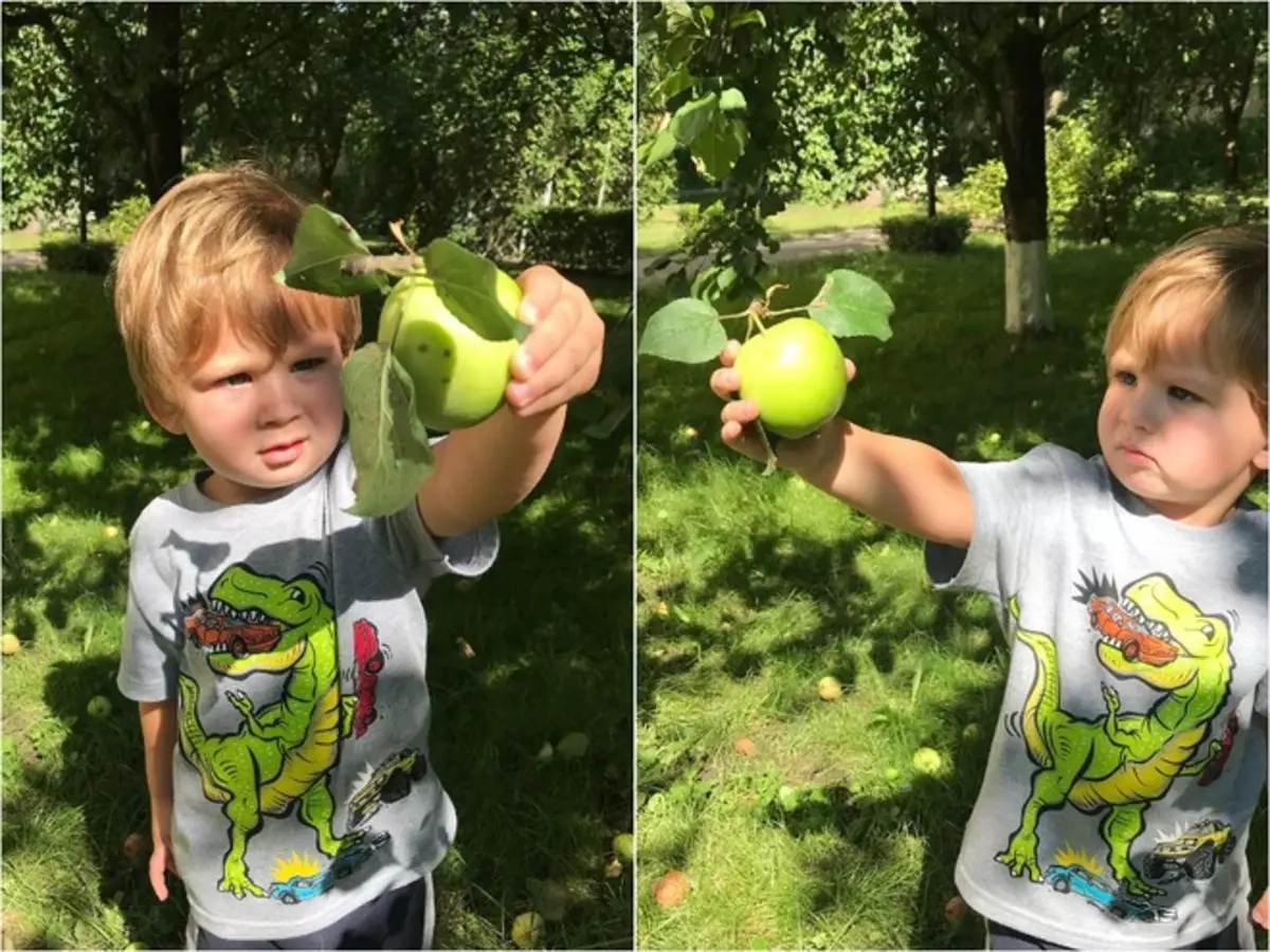 Hijo de Galina Yudashkina presentó una casa en un árbol.