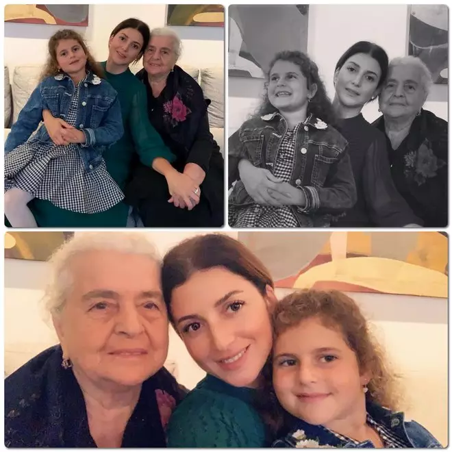 Singer Jasmine showed a family photo with grandmother and daughter 421346_2