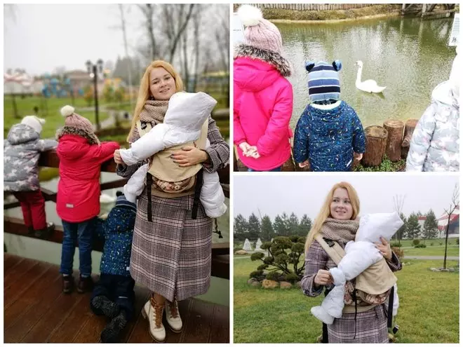 L'actrice Ekaterina Kopanova a d'abord montré des photos des quatre enfants 442823_3