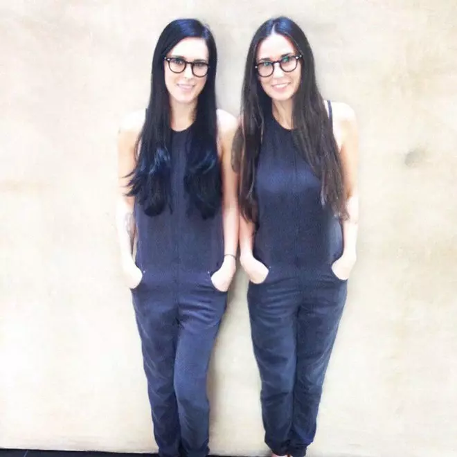 Demi Moore met dochters lijken op zusters 451695_3