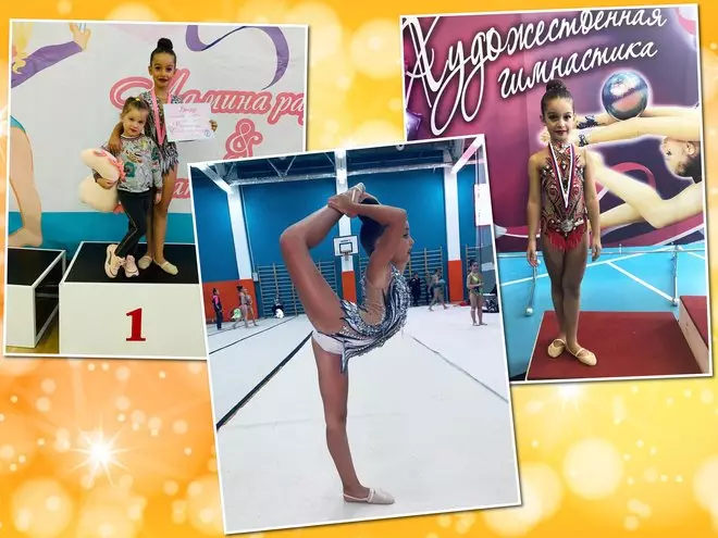 Fiica lui Catherine Vilkova a devenit o gimnastă 452499_4