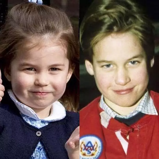 Princess Charlotte looks like dad as a child 46083_3