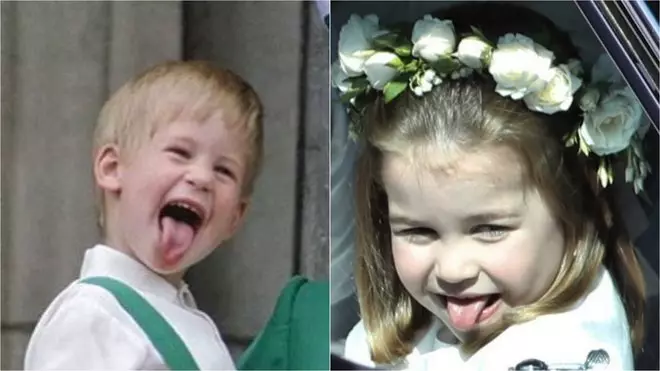 Princess Charlotte looks like dad as a child 46083_4