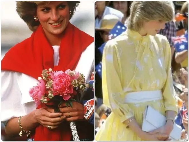 Printzesa eskumuturrekoa Diana inspiratu zen Kate Middleton eta Megan Owl bitxiak esanahi berezi batekin 464463_4