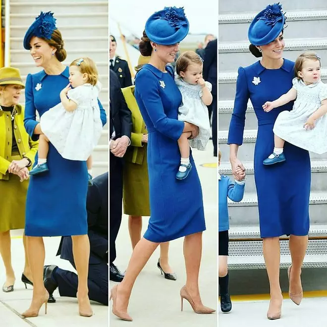 Usa sa usa: Si Aza Anokhina nagpakita sa imahe ni Kate Middleton 48176_8