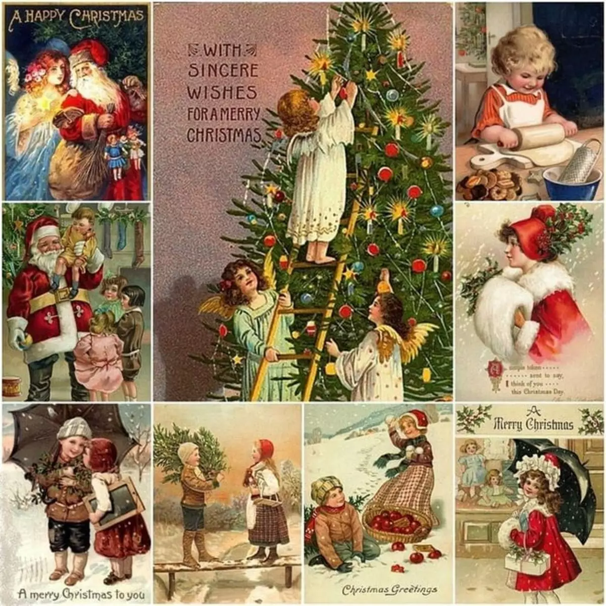 Vintage Weihnachtskarten 482777_6