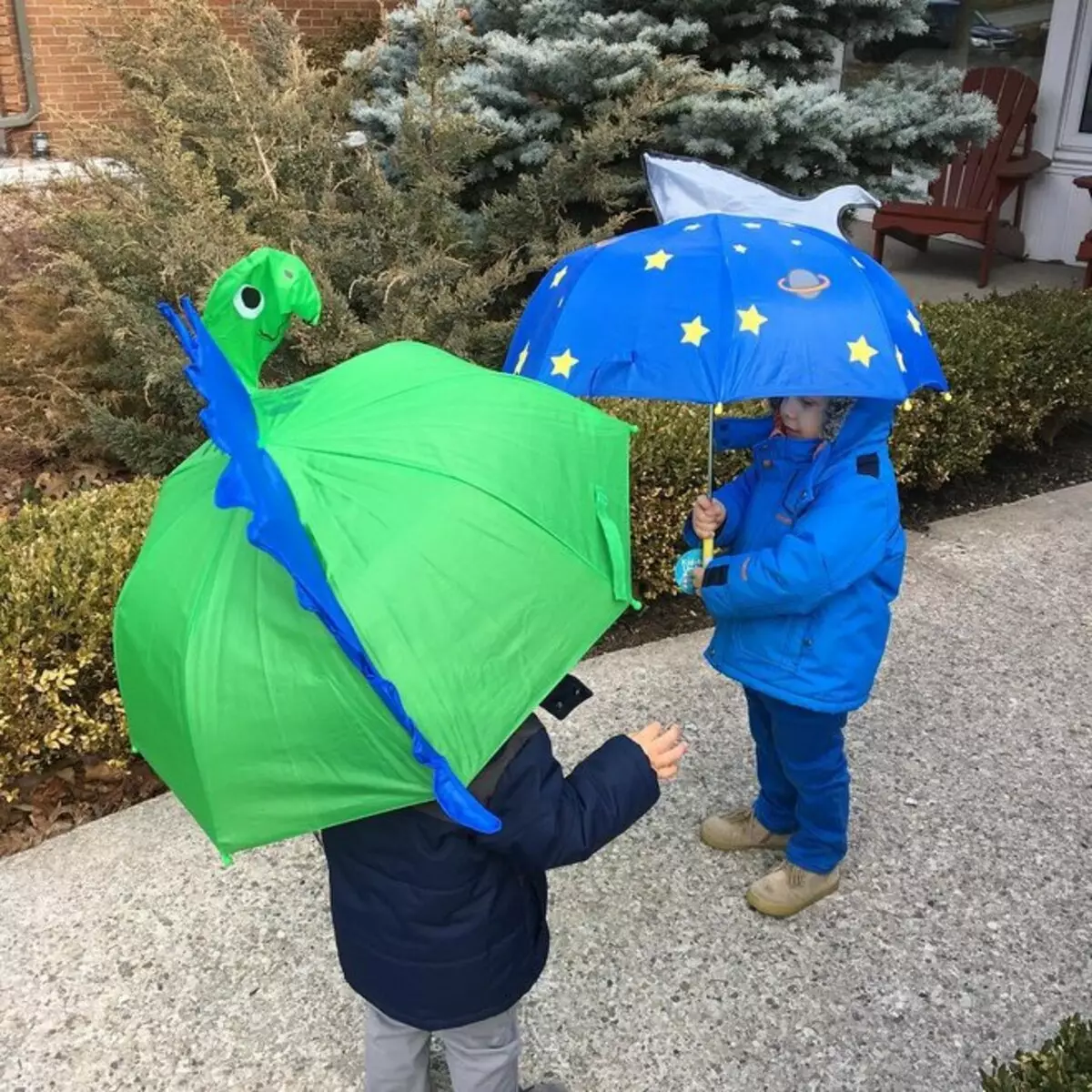 HOORAY, RAIN: Prachtige berne-paraplu's foar jonges en famkes 48407_44